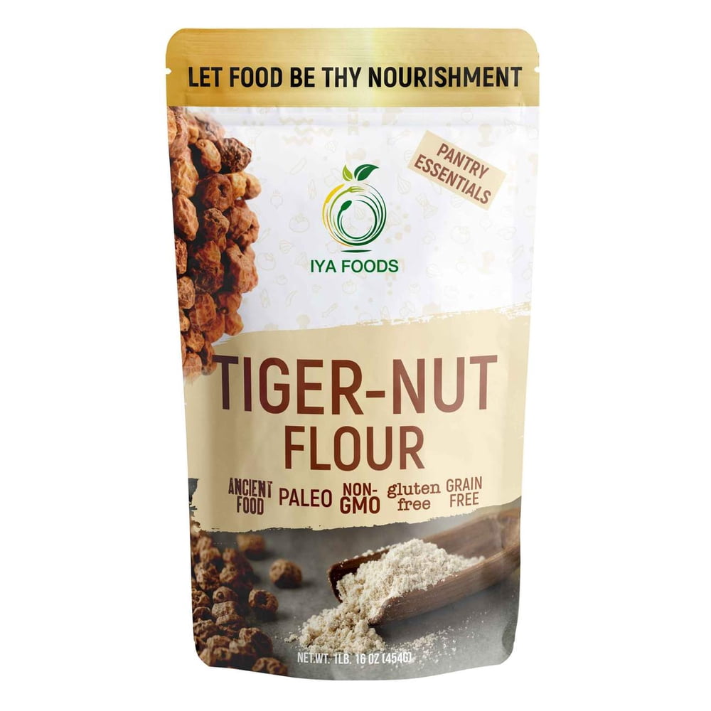Iya Foods Fine Tigernut Flour 1 lb. - Walmart.com - Walmart.com