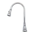 WMF-8201ZNL-CP - Hybrid Metal Deck Kitchen Sink Faucet Double Handle ...