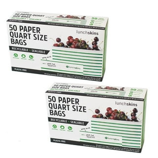 Ziploc Paper Sandwich & Snack Bags, Recyclable & Sealable With Fun ...