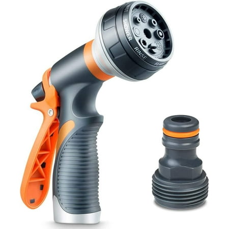 Garden Hose Nozzle Sprayer Gun, Leak Proof Hand Sprayer, High Pressure ...
