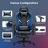 Douxlife Full Body Massage Gaming Chair, Ergonomic Reclining 175Â ...