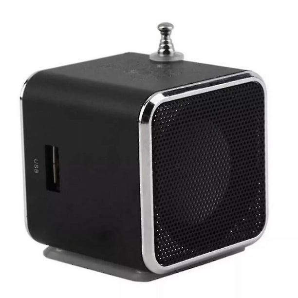 New Digital Aluminum Internet Radio Mini Speaker - Fm Receiver Sd Usb ...