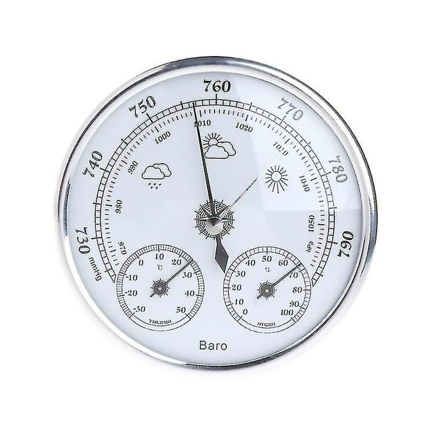 3 In 1 Barometer Thermometer Hygrometer Measure Gauge For Living Room ...