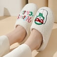 AUDeals Women Men Warm House Slippers Soft Slip On Cotton Indoor ...