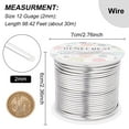 17 Gauge Jewelry Craft Aluminum Wire 380 Feet Bendable Metal Sculpting ...