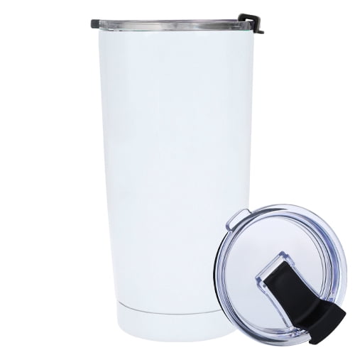 Termo insulado al vacío con doble pared de acero inoxidable que brilla ...