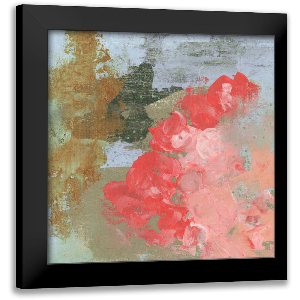 Ogren, Sarah 20x20 Black Modern Framed Museum Art Print Titled - Pink ...