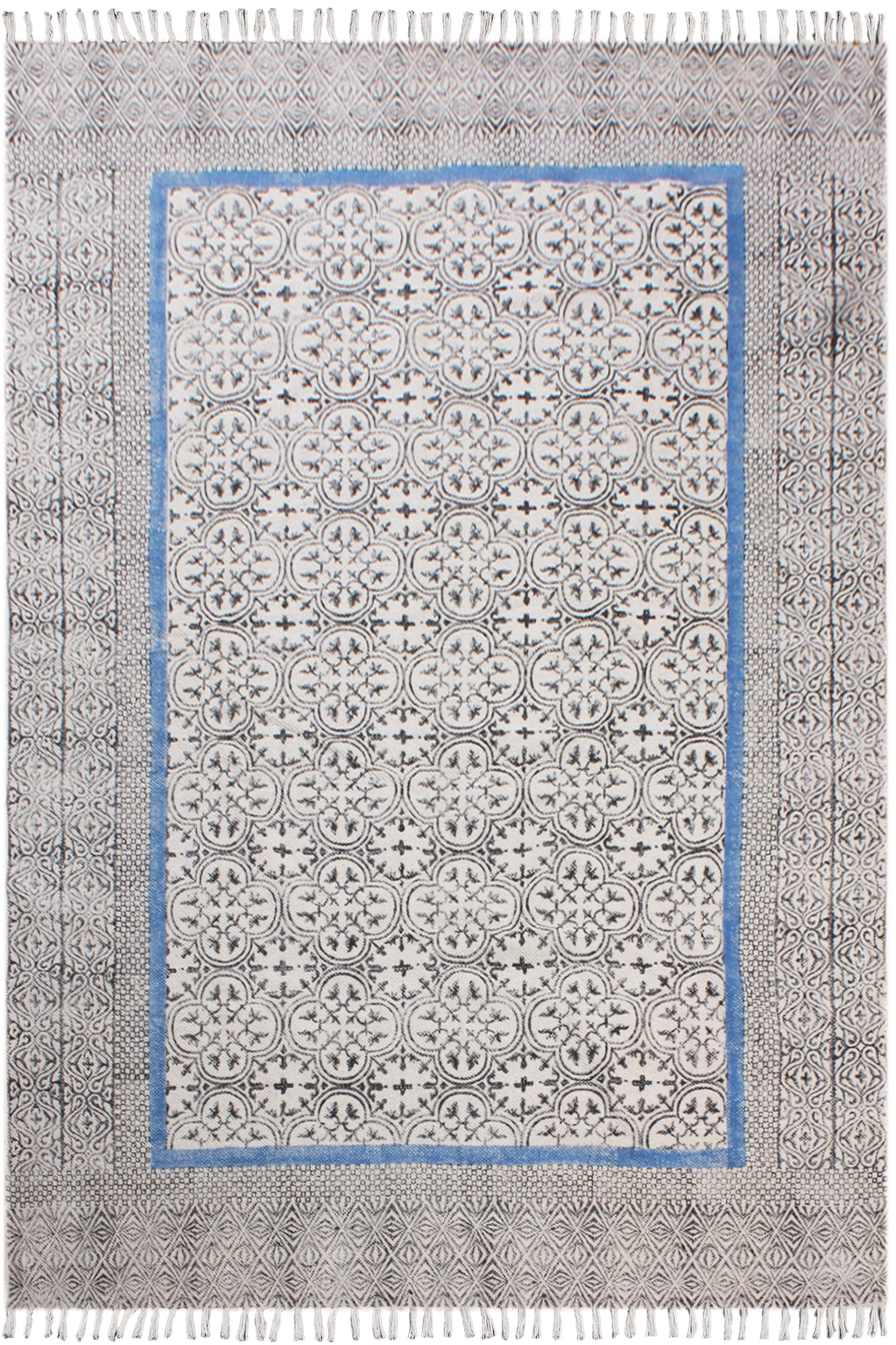 Casavani Dining Room Floor Rug Outdoor Rug, Black 6x6 ft - Walmart.com