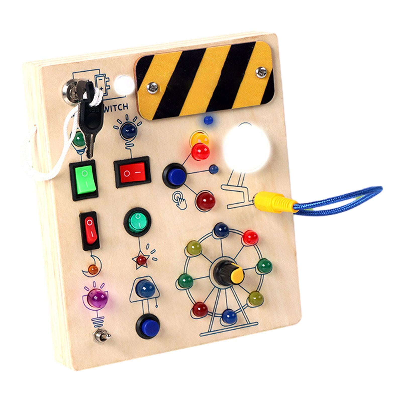 Click here for Hilabee Circuit Busy Board With Light Baby Travel... prices