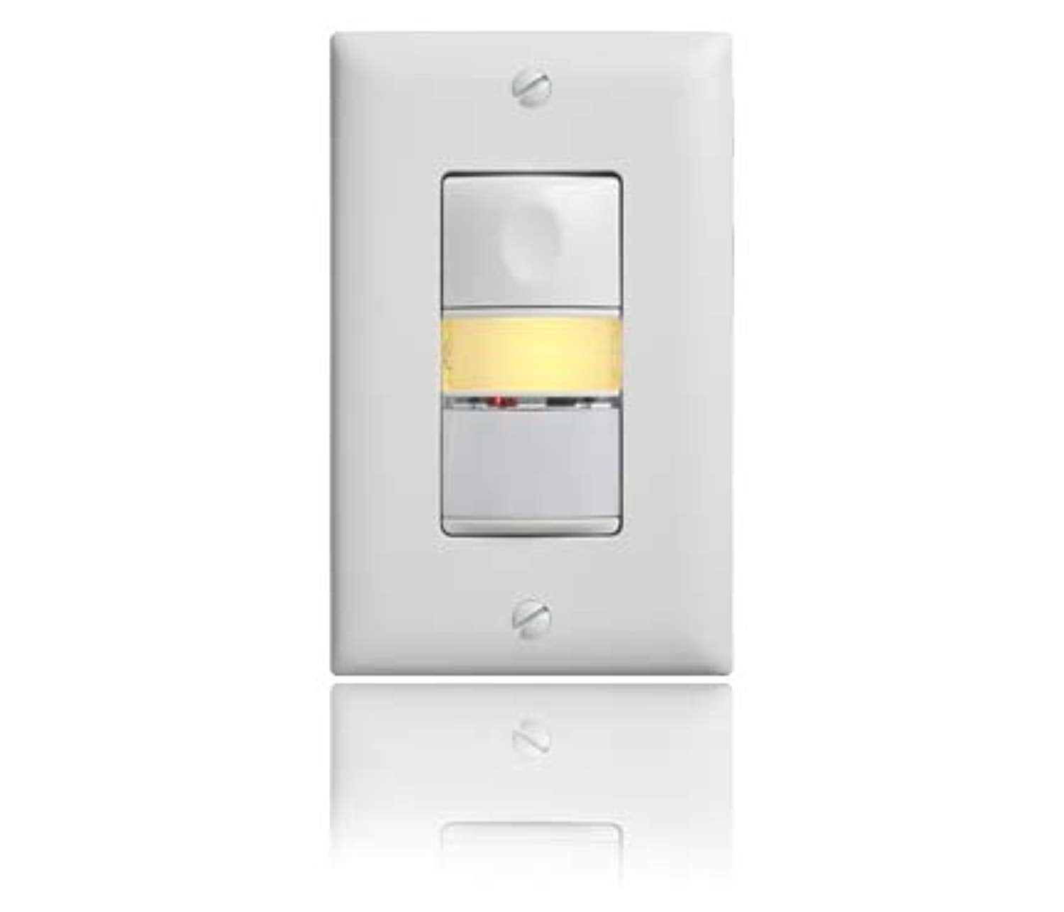 Wattstopper PW-103N-W PIR Multi-Way Wall Switch Single Relay Nightlight ...