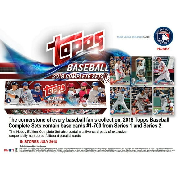 Topps Baseball Cards Complete Set