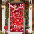 Valentines Day Door Cover Decorations Red/Pink Love Heart Hanging ...