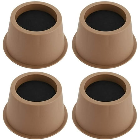2 Inch Round Circular Bed Risers Heavy Duty Furniture Risers Lifter for ...