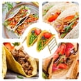 1Pcs Taco Holders Stand Stainless Steel Tray Stand Rack with Sturdy ...