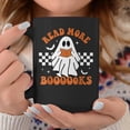 Halloween Teacher Cute Booooks Ghost Read More Books Coffee Mugs ...