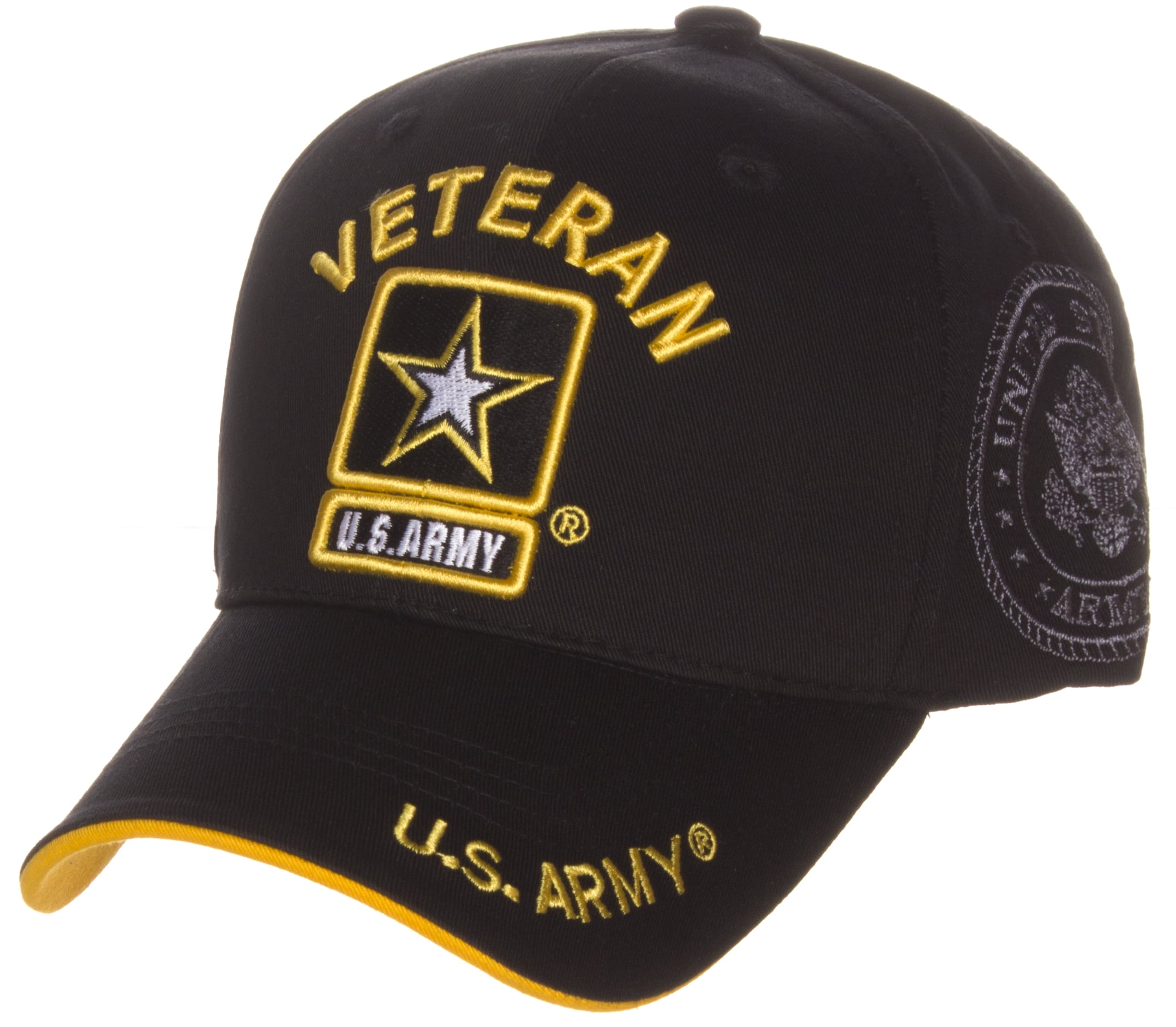 US Army Official License Structured Front Side Back and Visor ...