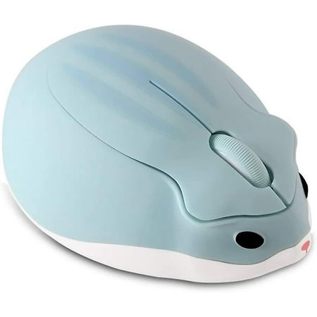Wireless Mouse Cute Hamster Shaped Computer Mouse 1200dpi Less Noice ...