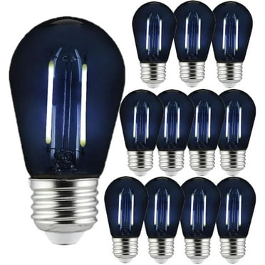 YZhouD LED Black Light Bulbs 2 Pack, A19 9W UV Black Light Replace Up ...