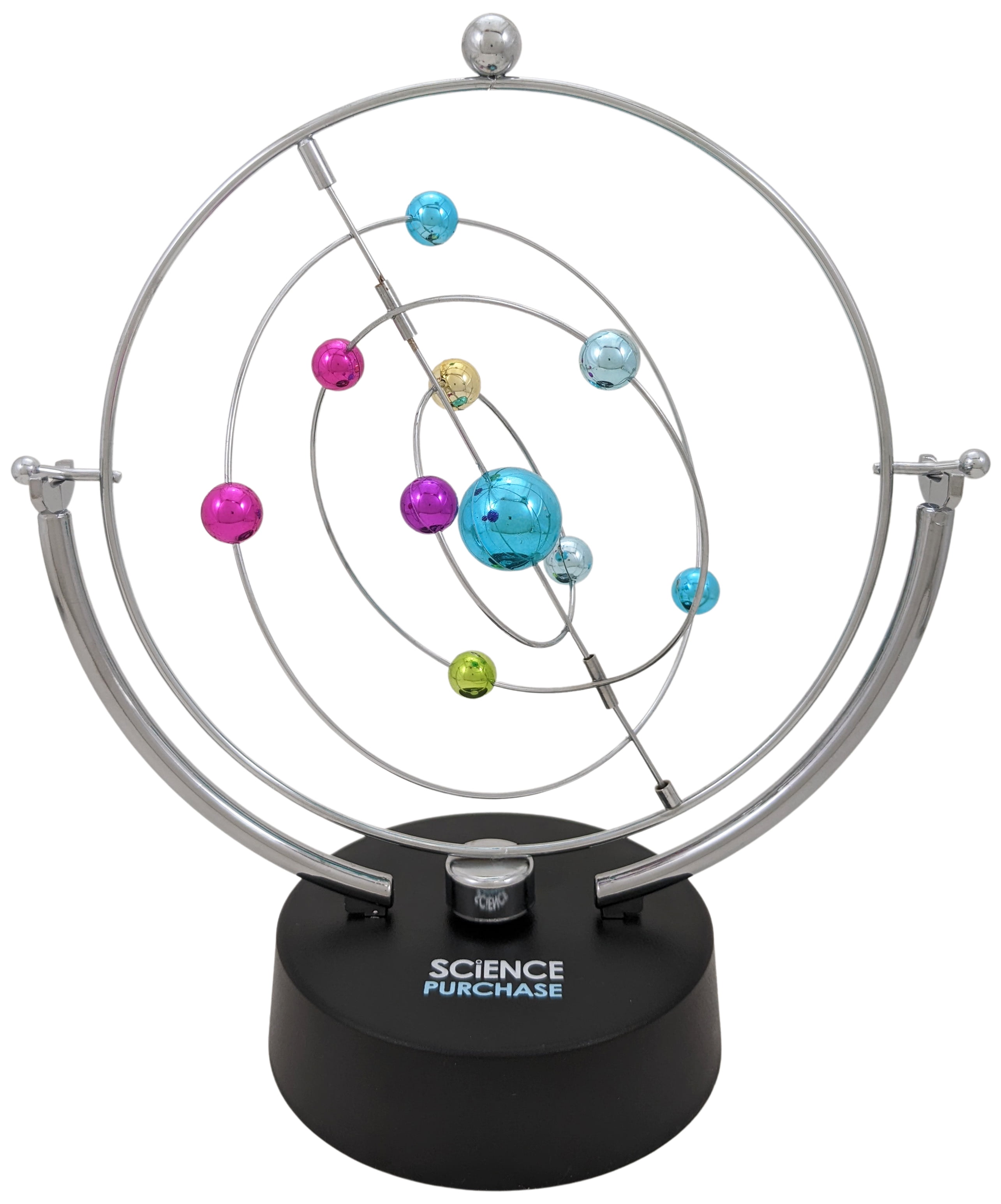 SciencePurchase Kinetic Perpetual Motion Galaxy, Outer Space Gadget ...