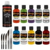 1/4 Pint 1 Shot STARTER Enamel Kit 5 COLOR SET Pinstriping Lettering ...
