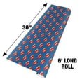 Superman New 52 Shield Logo Premium Roll Gift Wrap Wrapping Paper ...