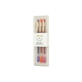 Noted by Post-it Pen Set, Warm Colors, Purple, Pink, Orange, Glitter ...