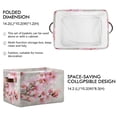 2PCS Square Storage Basket Home Storage Bins Bedroom Storage Basket ...