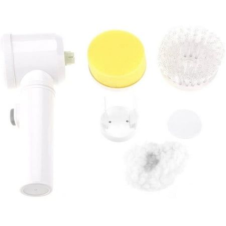 Electric Cleaning Brush 5-In-1 Magic Battery Powered Scrubber For ...