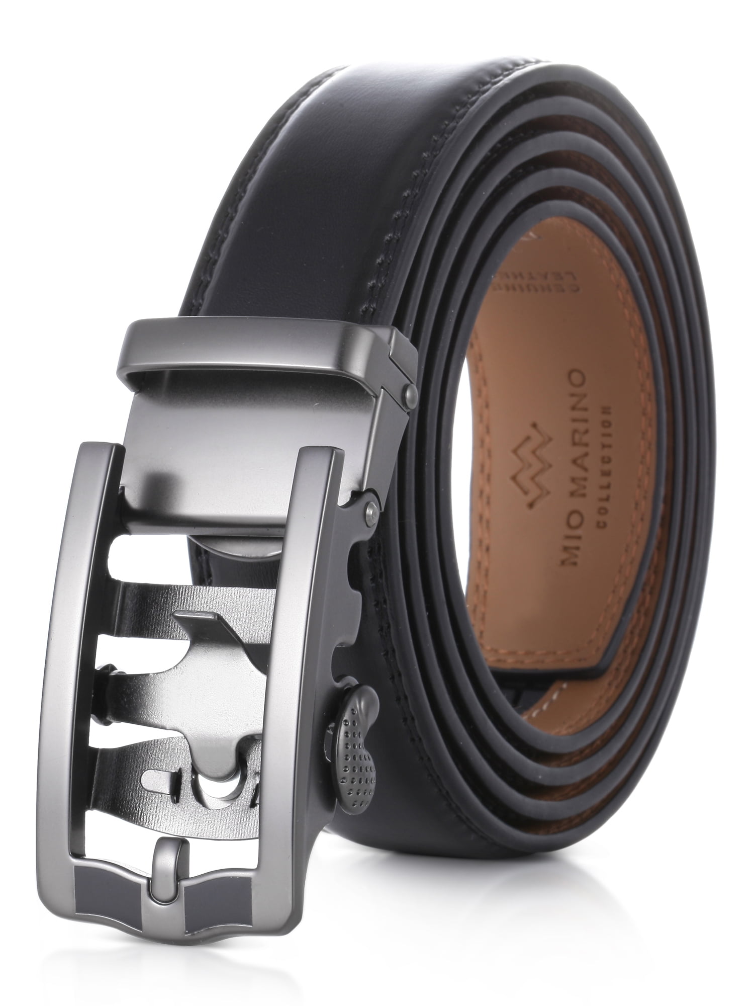 Horseshoe Leather Ratchet Belt - Walmart.com