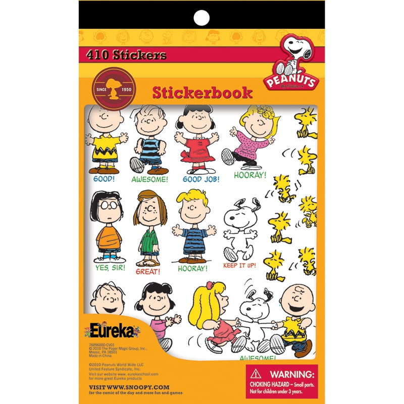 PEANUTS STICKER BOOK - Walmart.com - Walmart.com