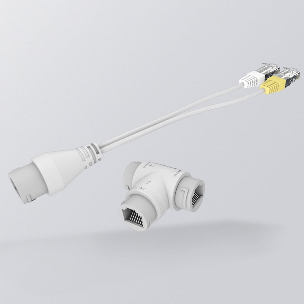 Conector de cable POE Divisor Dual IPC 2 en 1 Plug and Play para ...