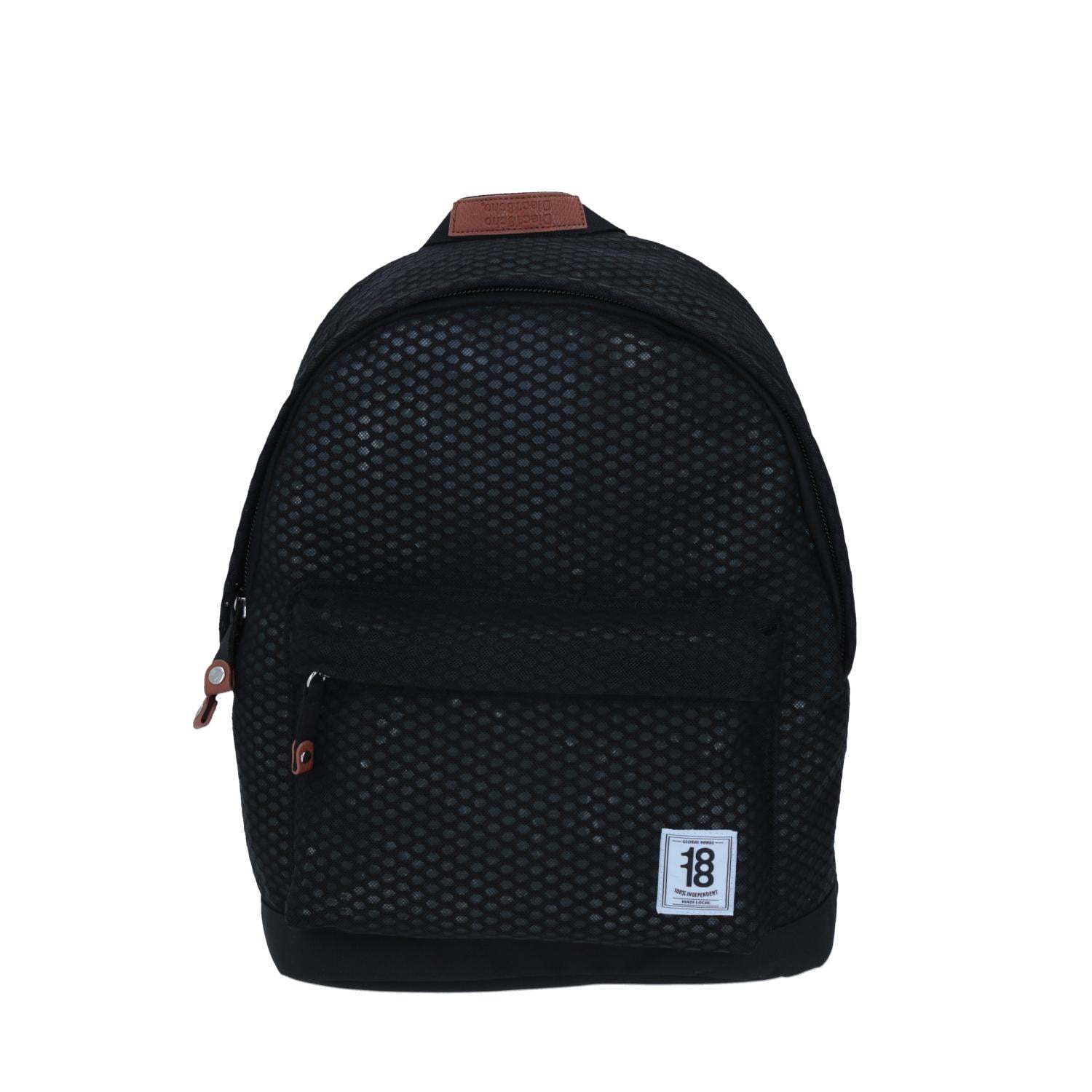 Mochila mediana negro 1818 LUDER Porta Laptop de hasta 13". 1818 ...