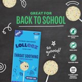Lolleez Organic Lollipops for Children's Sore Throat Relief, Birthday ...