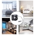 12V 8cm Inline Duct Fan With Speed Controller Powerful Ventilation ...