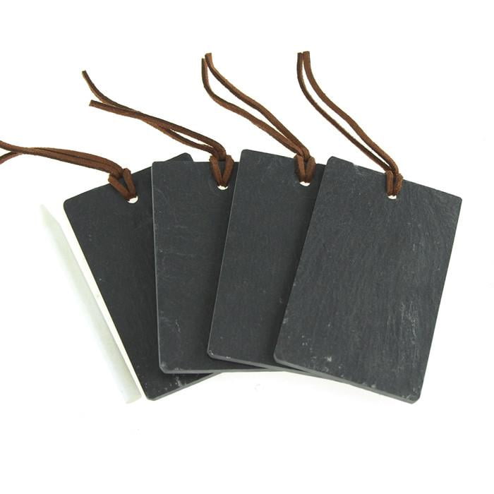 Slate Hang Tags Chalkboard, Rectangular, 3-inch - Walmart.com