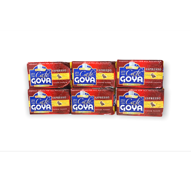 Goya Coffee Brick Pack, 8.8-Ounce Package (Pack of 6) - Walmart.com