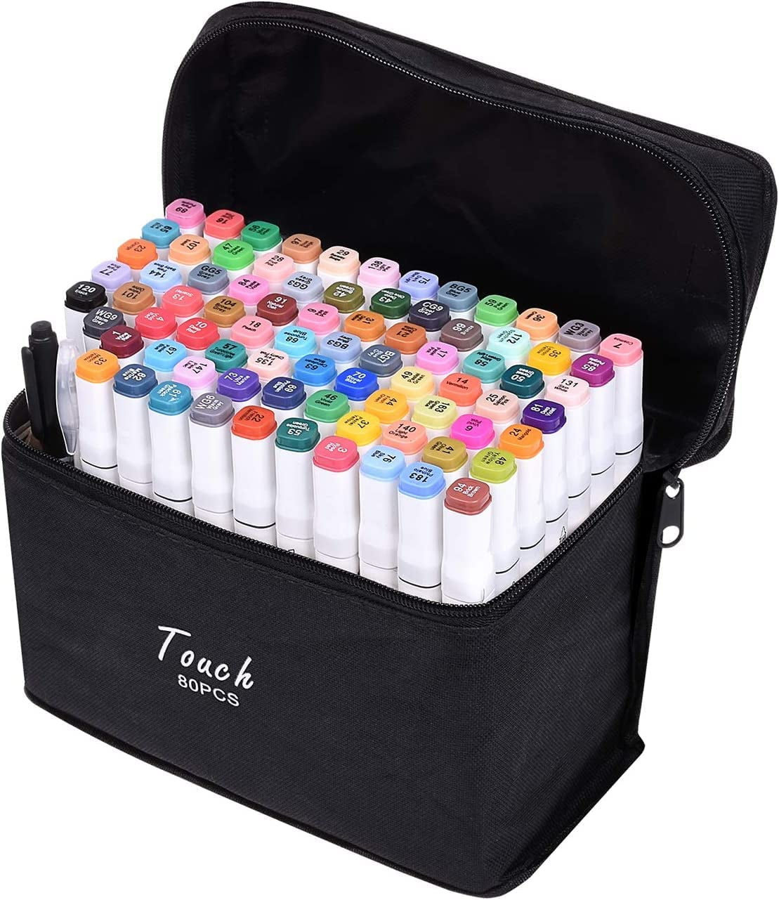 Artist Dual Tip Markers Set, Alcohol Based Permanent Markers Pens for ...