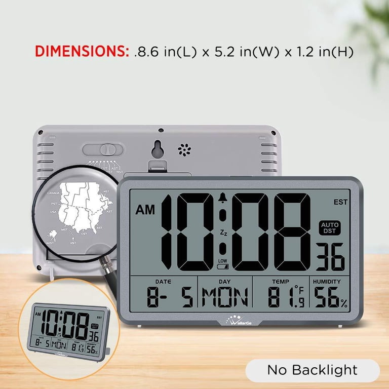 Contemporary Digital Wall Clocks