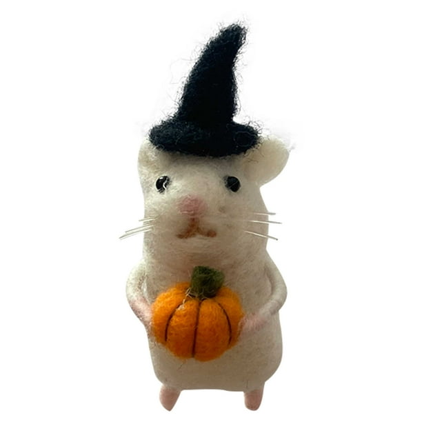 Populares Halloween Mouse With A , Needle Felted Mouse, Needle Felted ...