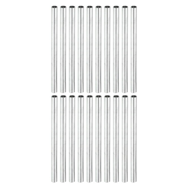 Uxcell Round Coupling Nut M4x0.7mm 75mm Threaded Sleeve Connector Rod ...