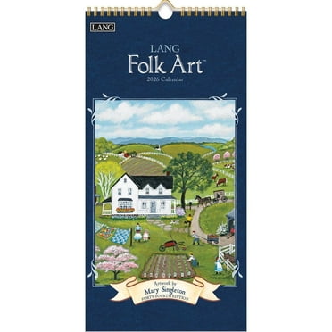 Lang, Lang Folk Art Special Edition 2025 Wall Calendar - Walmart.com