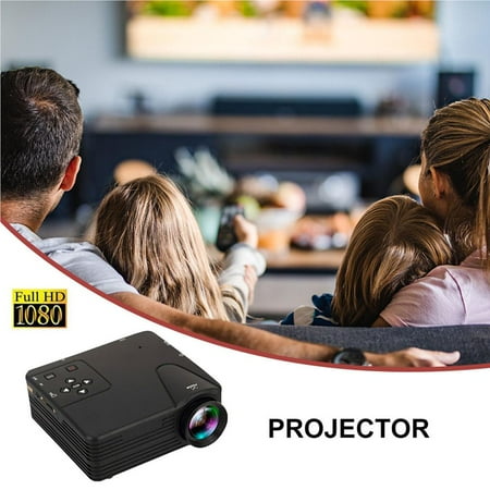 Mini Projector Appliance Set Professional Home Office Movie Compact ...