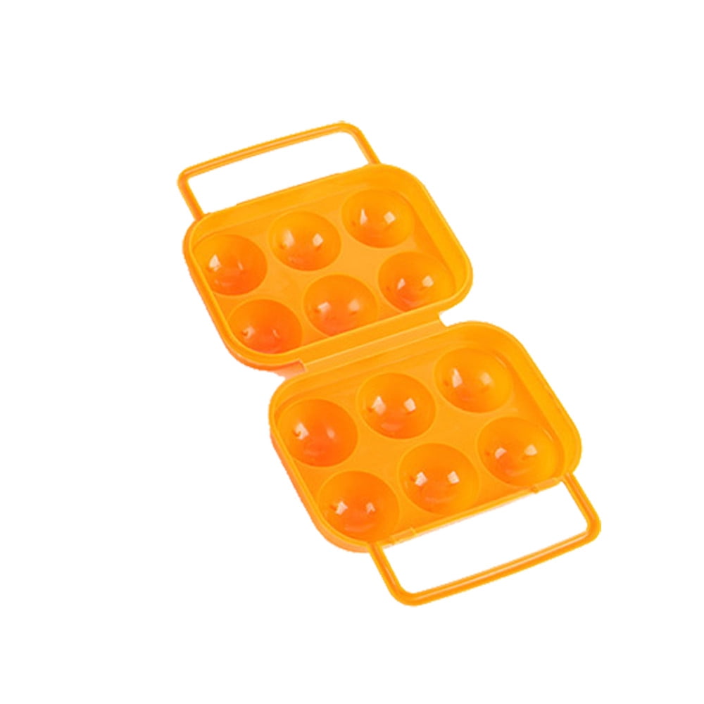 Click here for Agiferg Portable 6 Eggs Plastic Container Holder F... prices