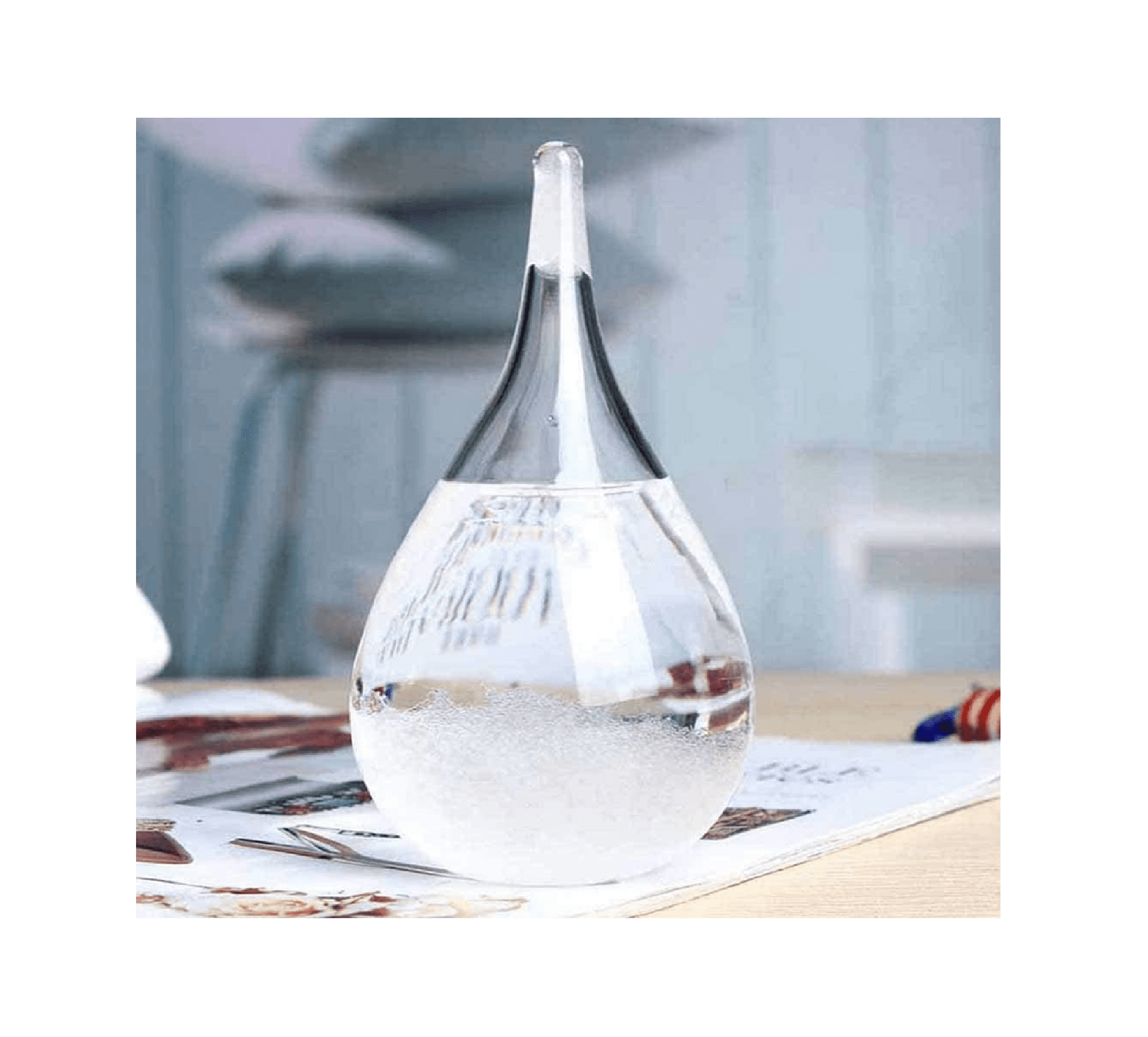 Storm Glass Weather Stations Water Drop Weather Predictor Creative ...