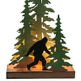 Zeckos Metal Bigfoot Forest Stroll Accent Lamp Home Decor - Walmart.com