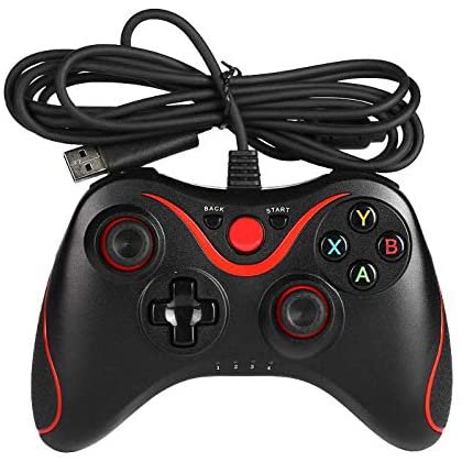 Gamepad, Game Remote Controller, Suitable for PC USB Wired Gamepad ...