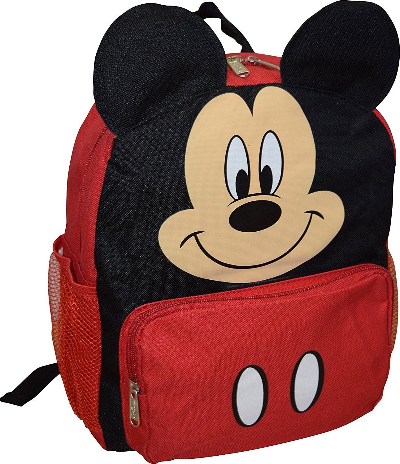 Mickey Mouse 3D Ears 12" Toddler Backpack With Match Game - Walmart.com