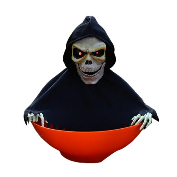 Fruit Plate Tricky Decorative Funny Horror Device Luminous Halloween ...