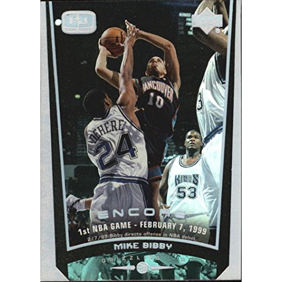1998-99 Upper Deck Encore #149 Mike Bibby BON NBA Basketball Trading ...