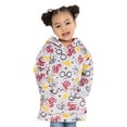 Harry Potter Toddler Girl Allover Print Super Soft Snugget Hoodie ...